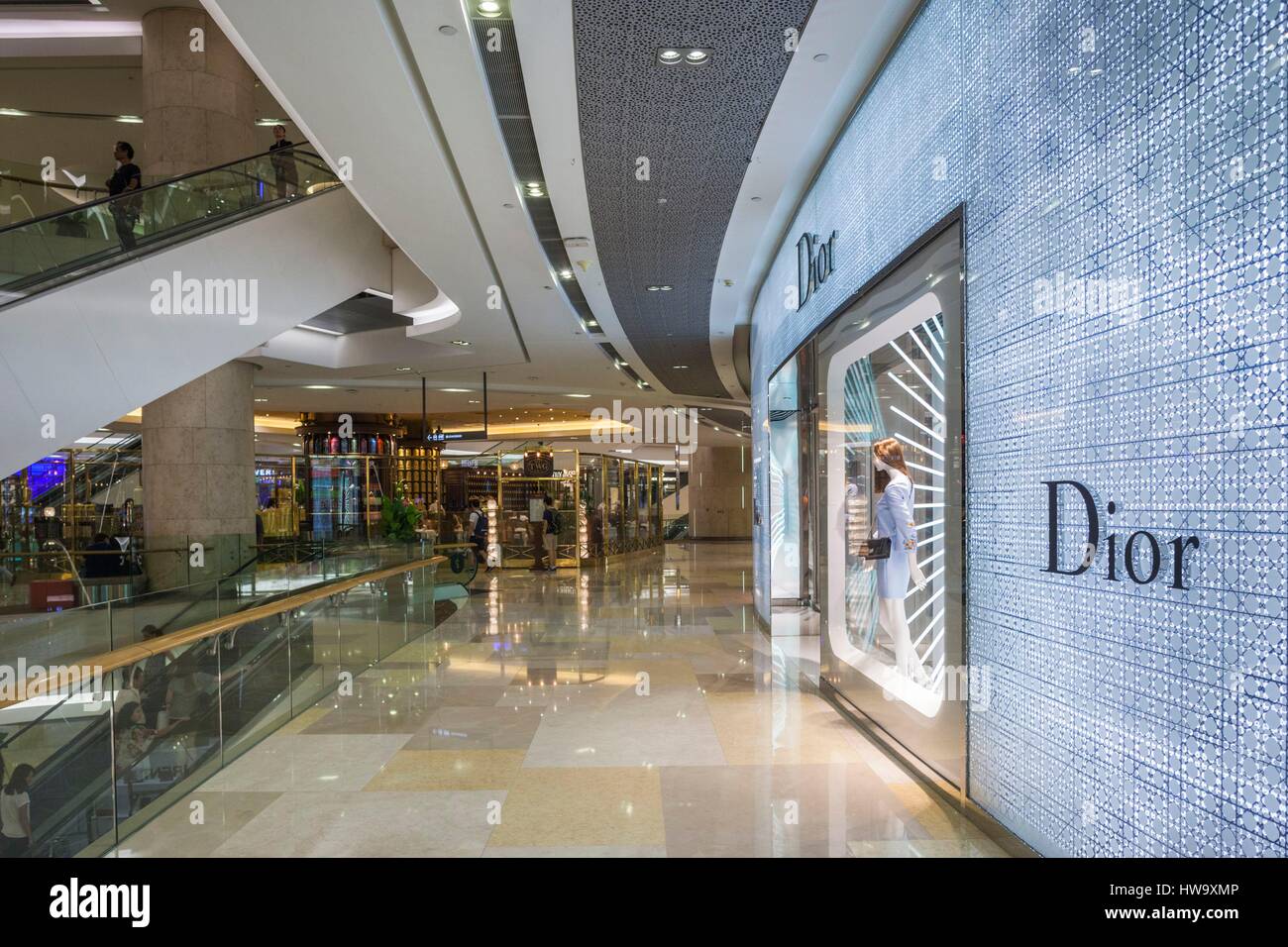 Singapore, Orchard Road Area, Ion Orchard, shopping mall, Dior store ...