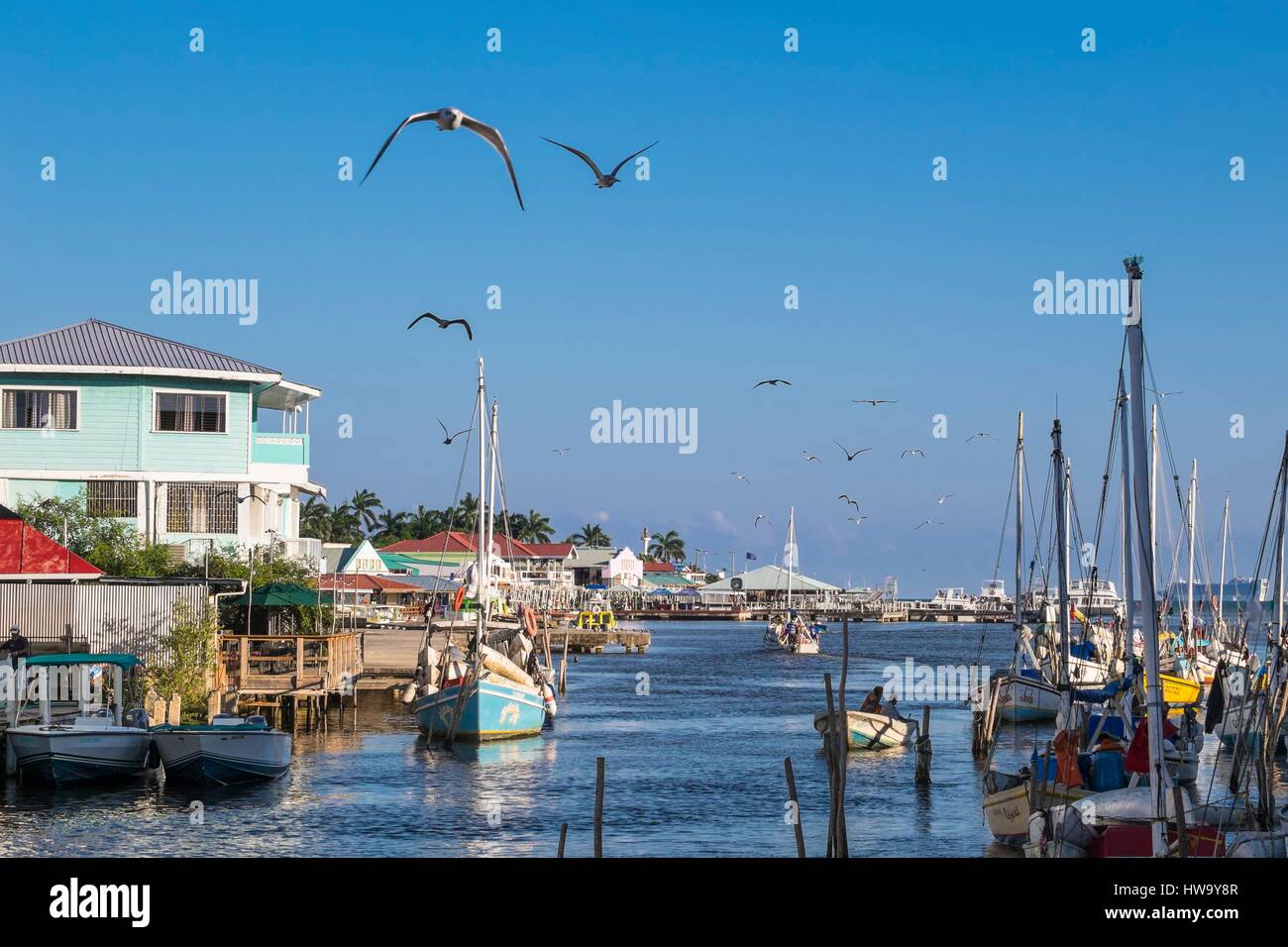 Belize city hi-res stock photography and images - Alamy