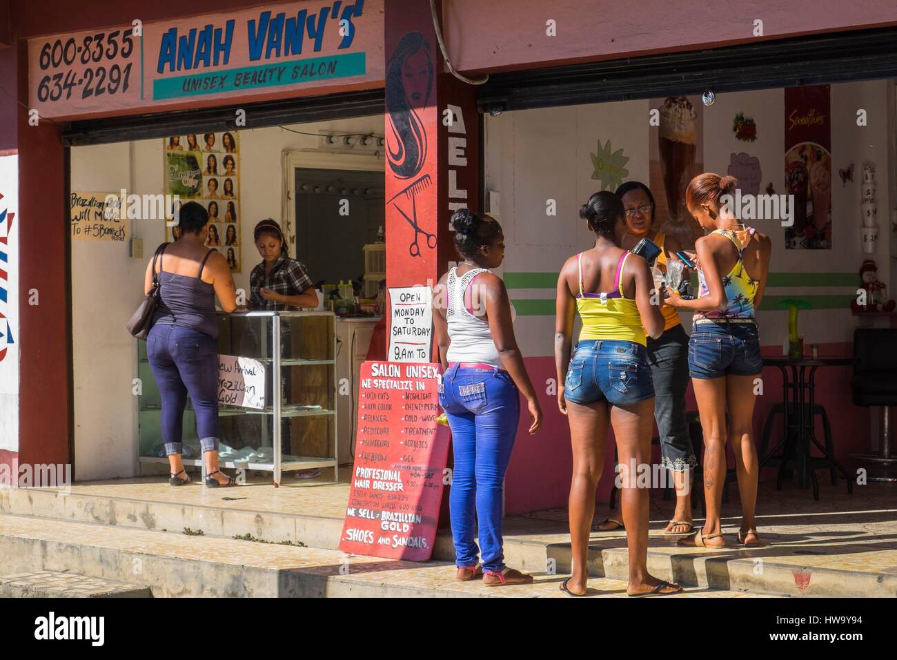 Belize city hi-res stock photography and images - Alamy