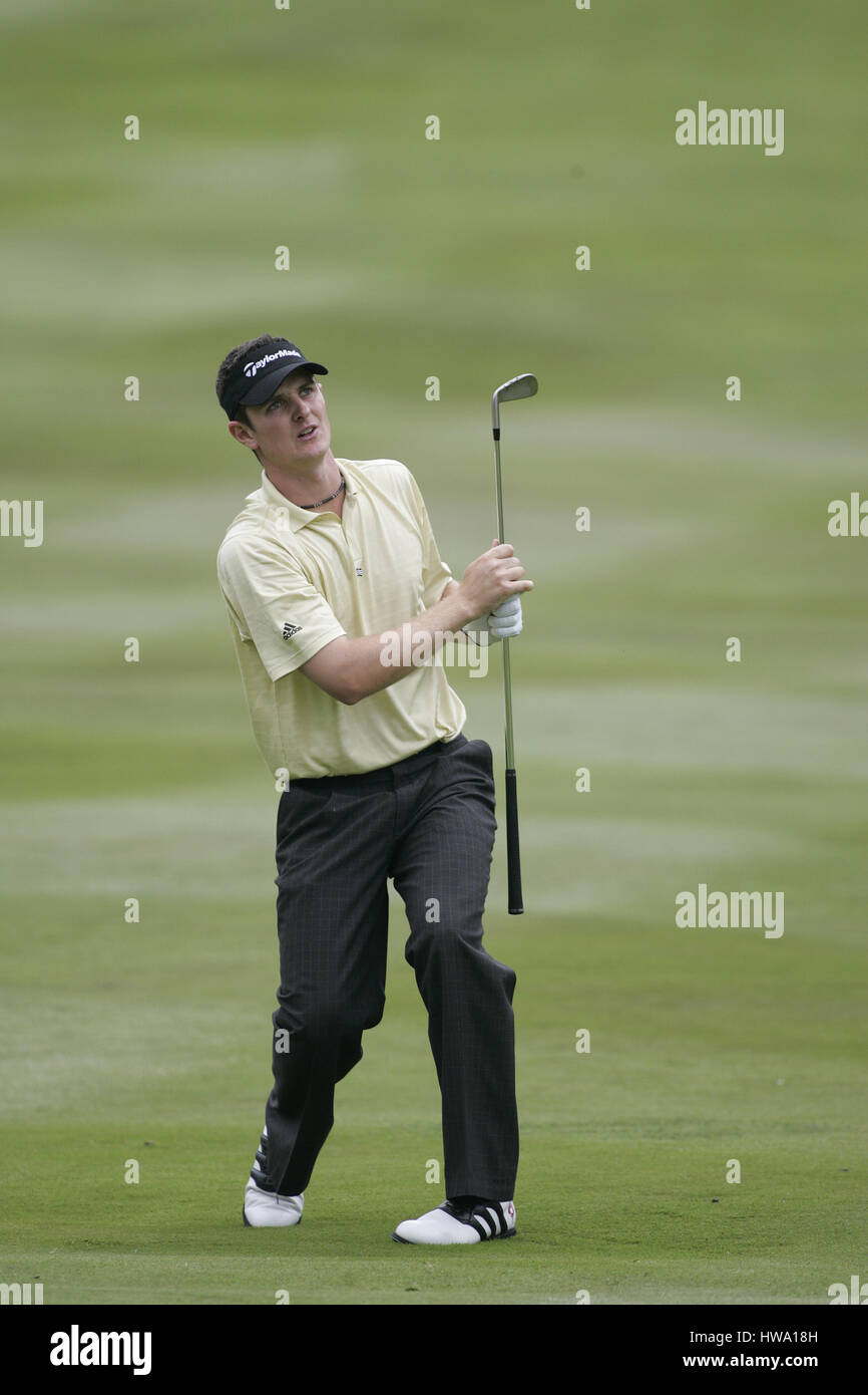 JUSTIN ROSE & WOBBLY ENGLAND WENTWORTH CLUB VIRGINIA WATER ENGLAND 29 ...