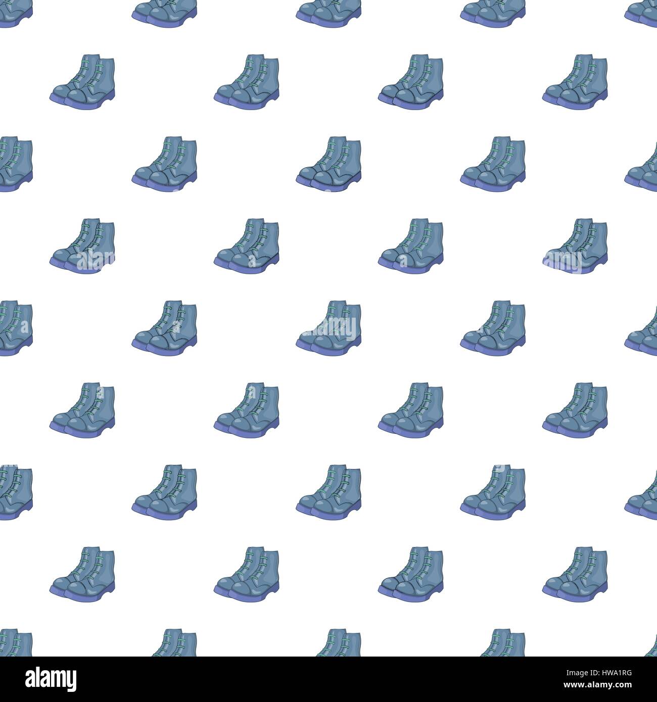 Mens boots pattern, cartoon style Stock Vector Image & Art - Alamy