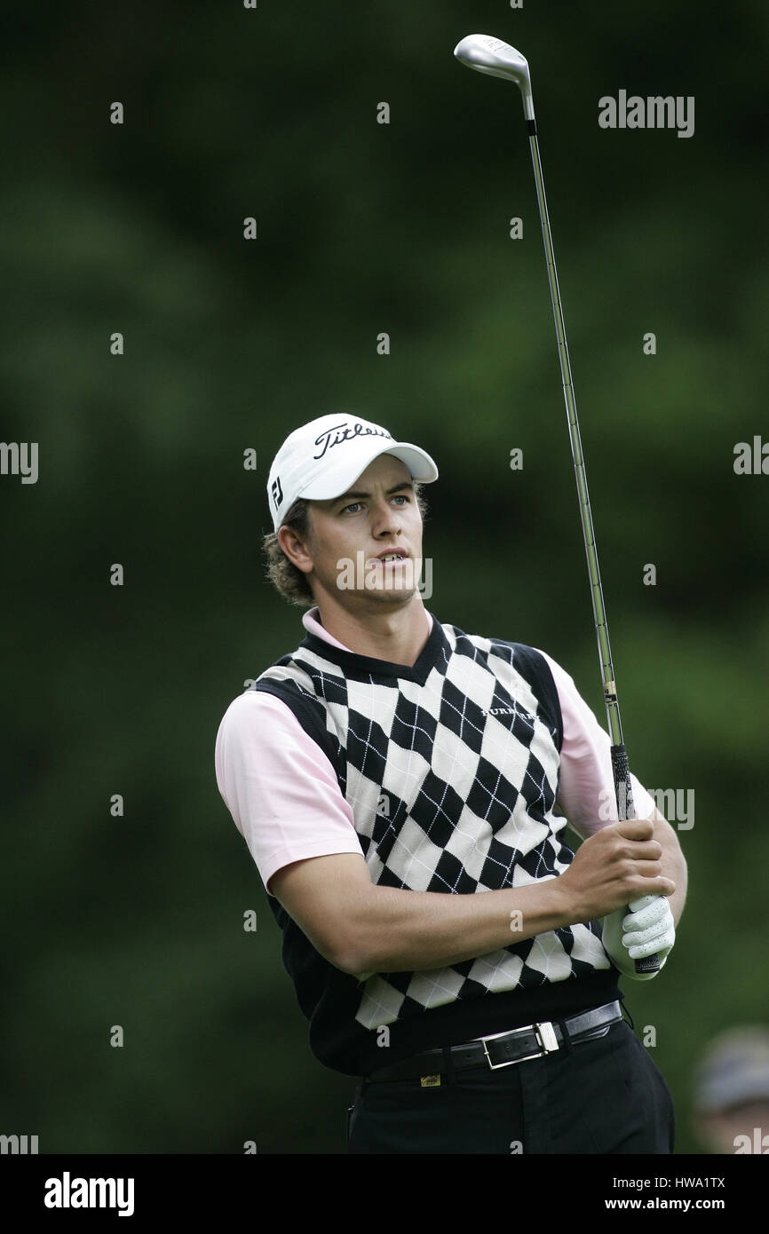 ADAM SCOTT AUSTRALIA WENTWORTH CLUB VIRGINIA WATER ENGLAND 30 May 2004 ...