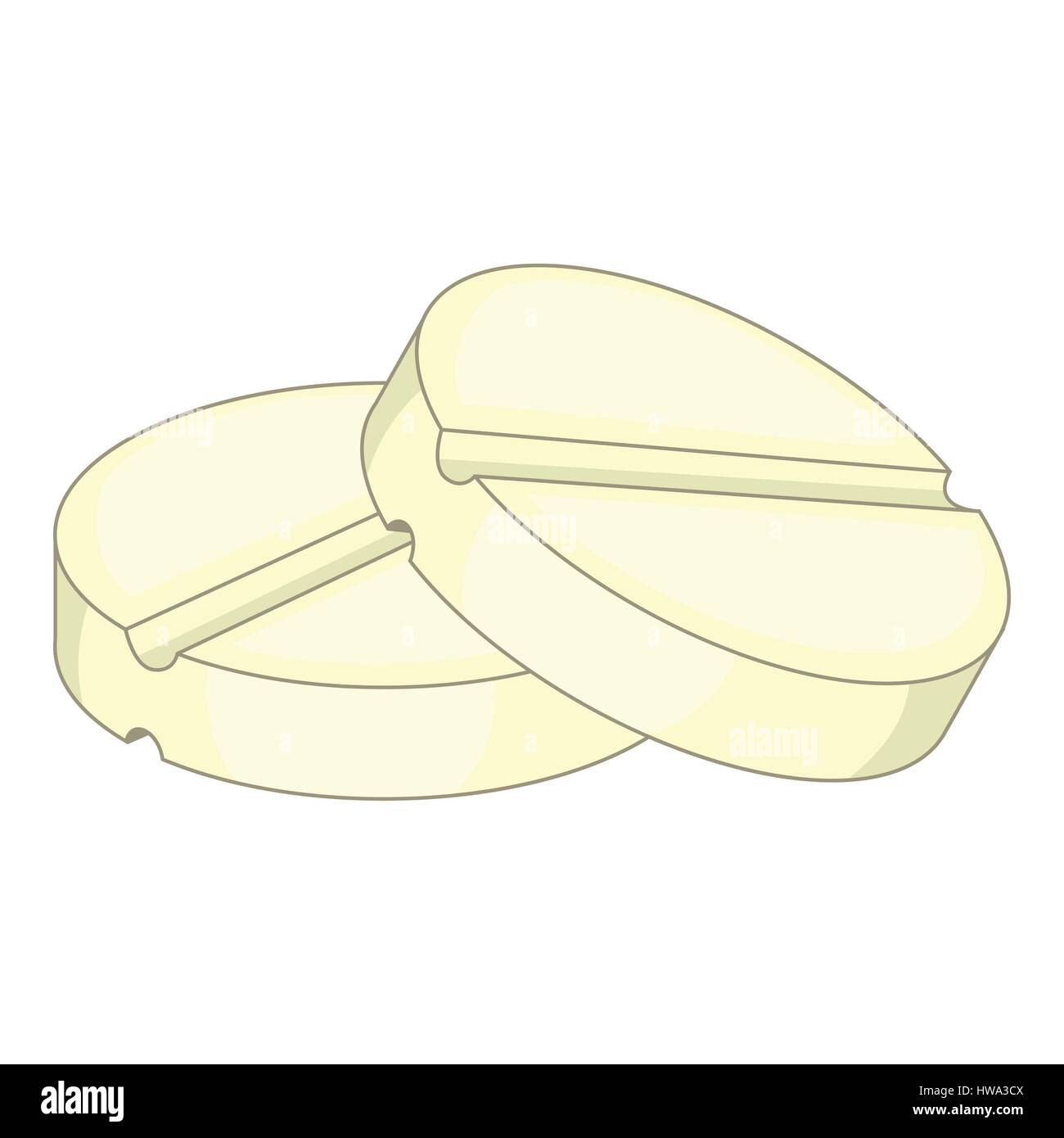 Medicine tablets icon cartoon style hi-res stock photography and images ...