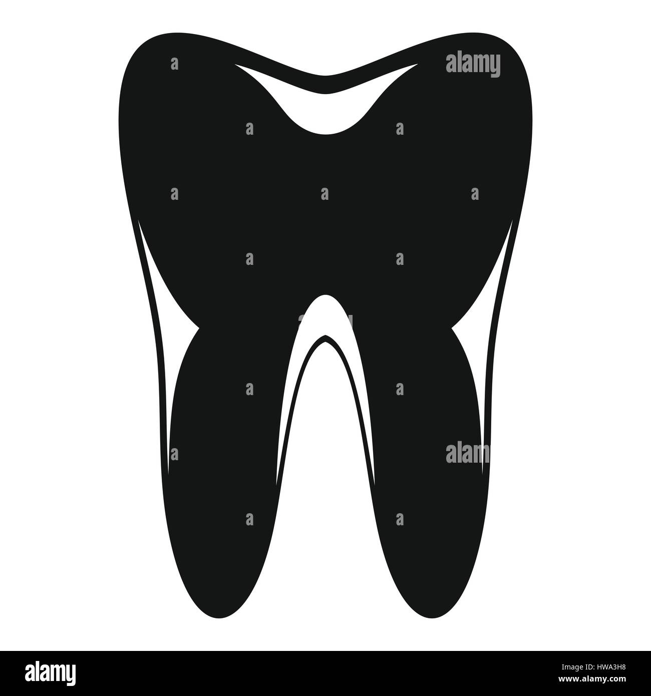 Human tooth icon, simple style Stock Vector Image & Art - Alamy