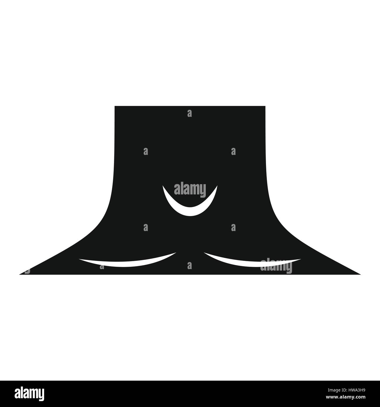 Human neck icon, simple style Stock Vector Image & Art - Alamy