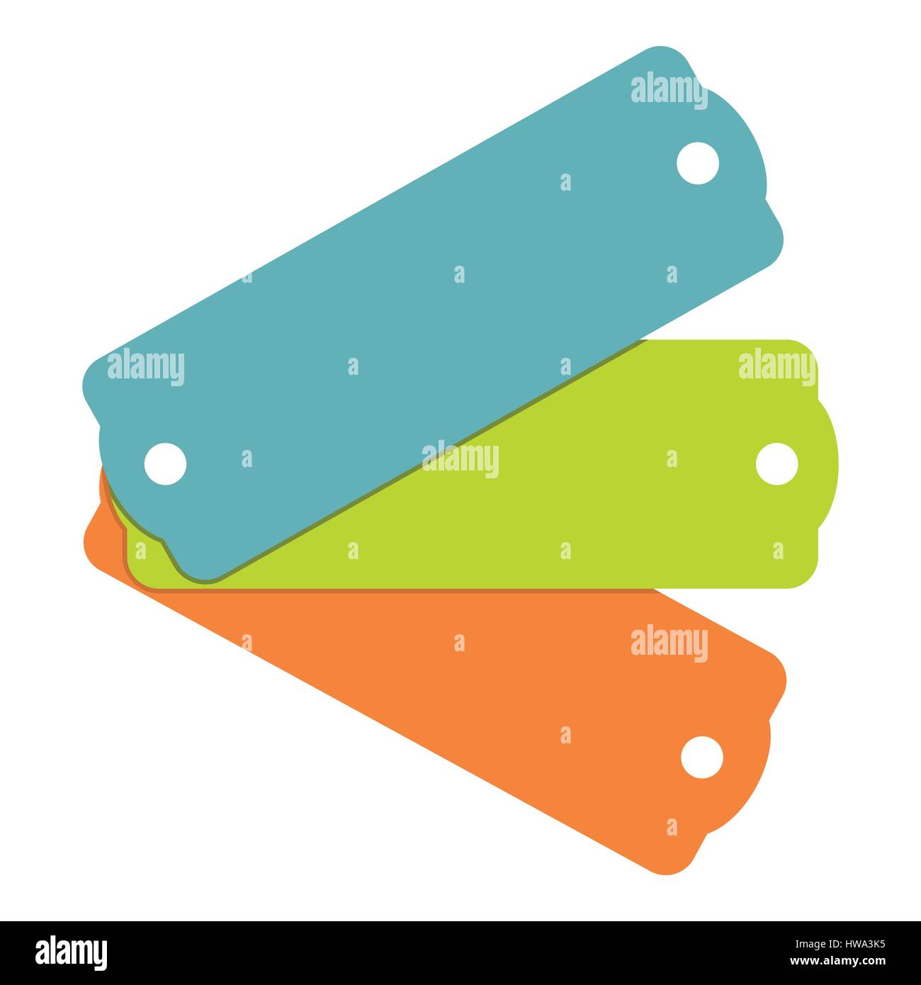 Blank tag labels icon, flat style Stock Vector Image & Art - Alamy