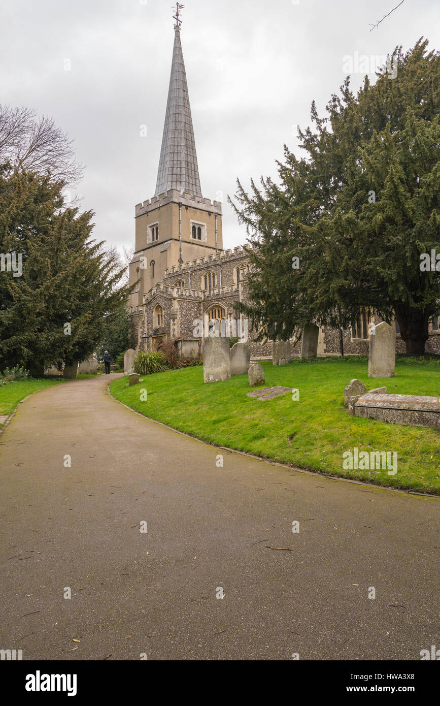 St. Mary's Church, Harrow on the Hill, London, England Stock Photo - Alamy