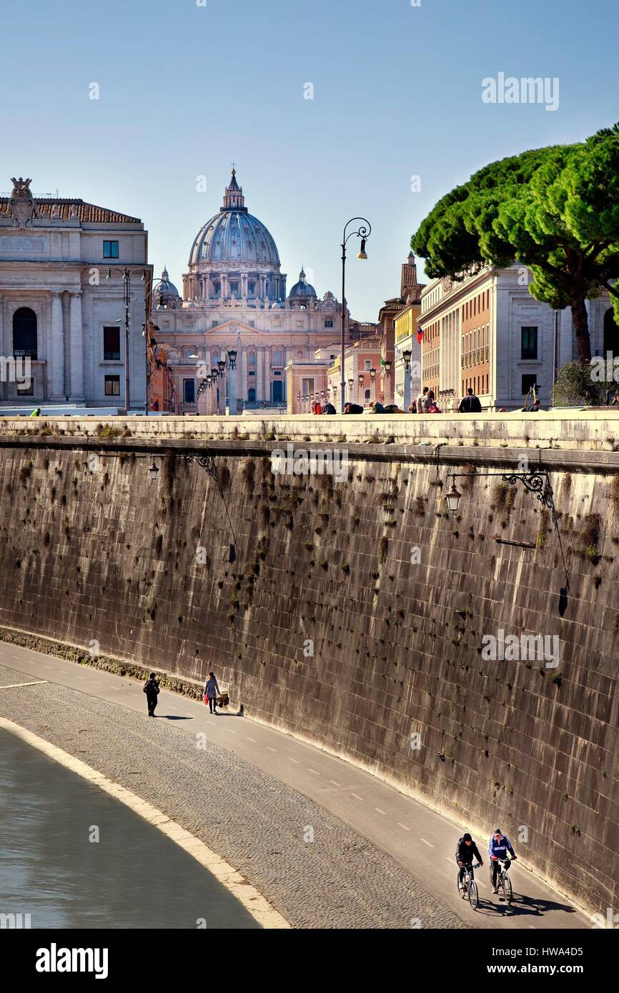 Italy, Latium, Rome, historical centre listed as World Heritage by ...