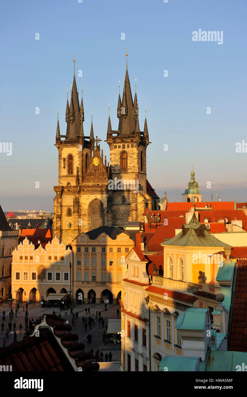 Czech Republic, Central Bohemia, Prague, historical center listed as ...