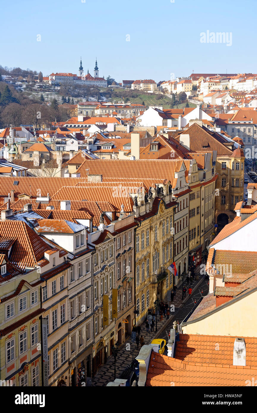 Czech Republic, Central Bohemia, Prague, historical center listed as ...