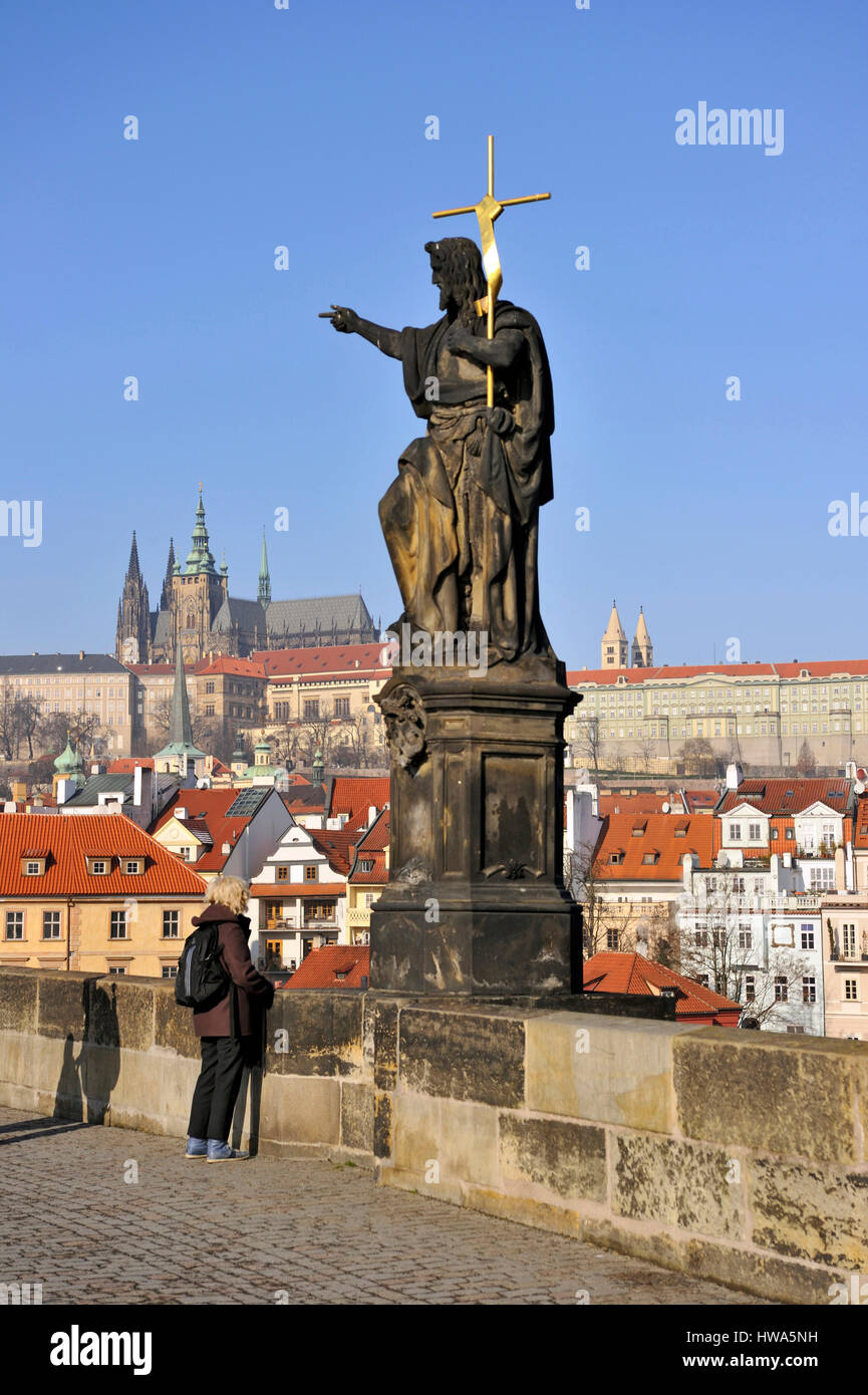 Czech Republic, Central Bohemia, Prague, historical center listed as ...