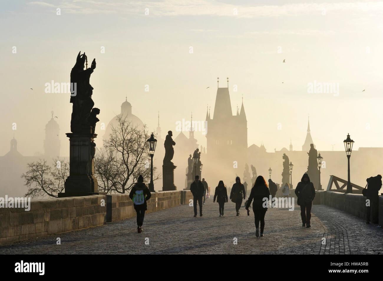 Czech Republic, Central Bohemia, Prague, historical center listed as ...
