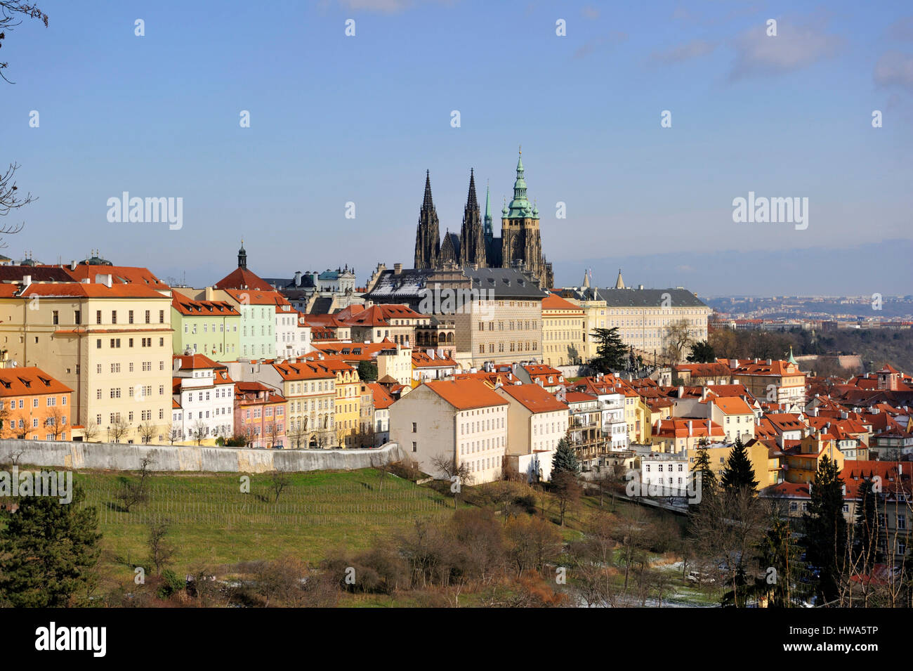 Czech Republic, Central Bohemia, Prague, historical center listed as ...