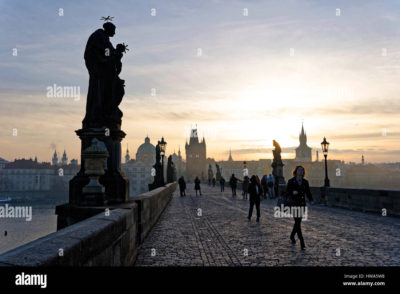Czech Republic, Central Bohemia, Prague, historical center listed as ...
