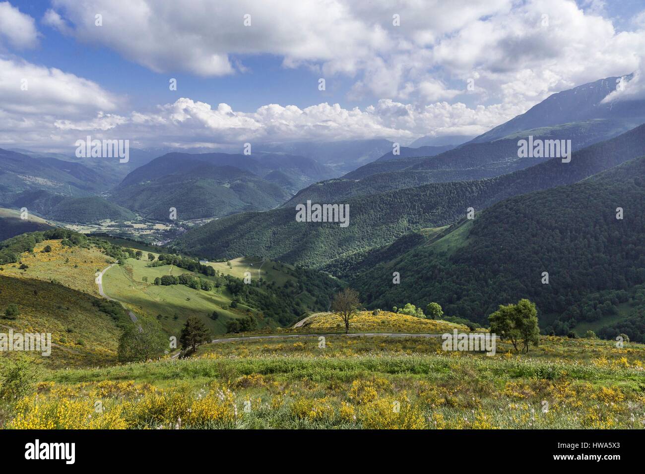 France, Hautes Pyrenees, col d'Aspin Stock Photo - Alamy