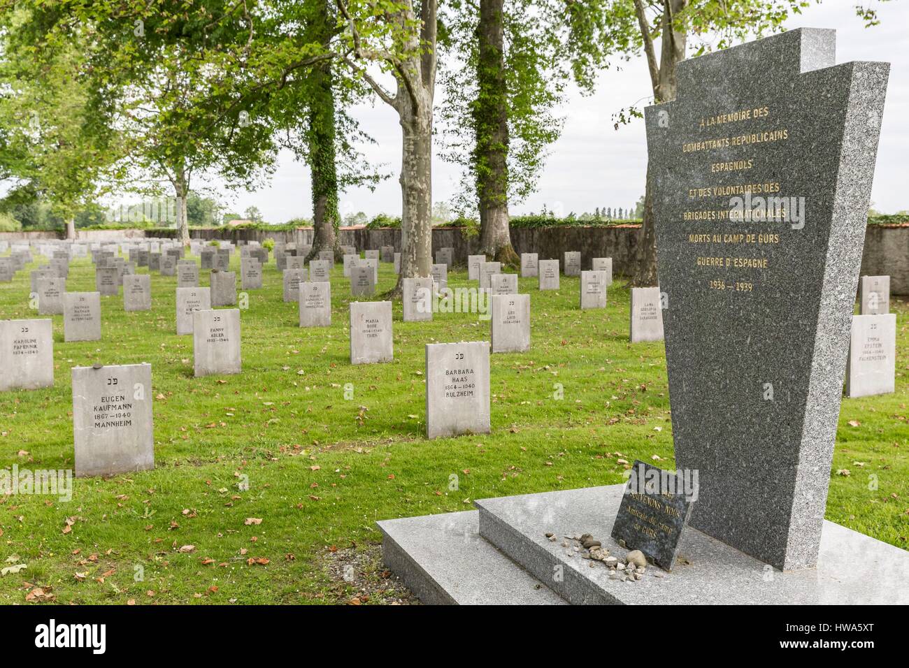 Camp gurs france hi-res stock photography and images - Alamy
