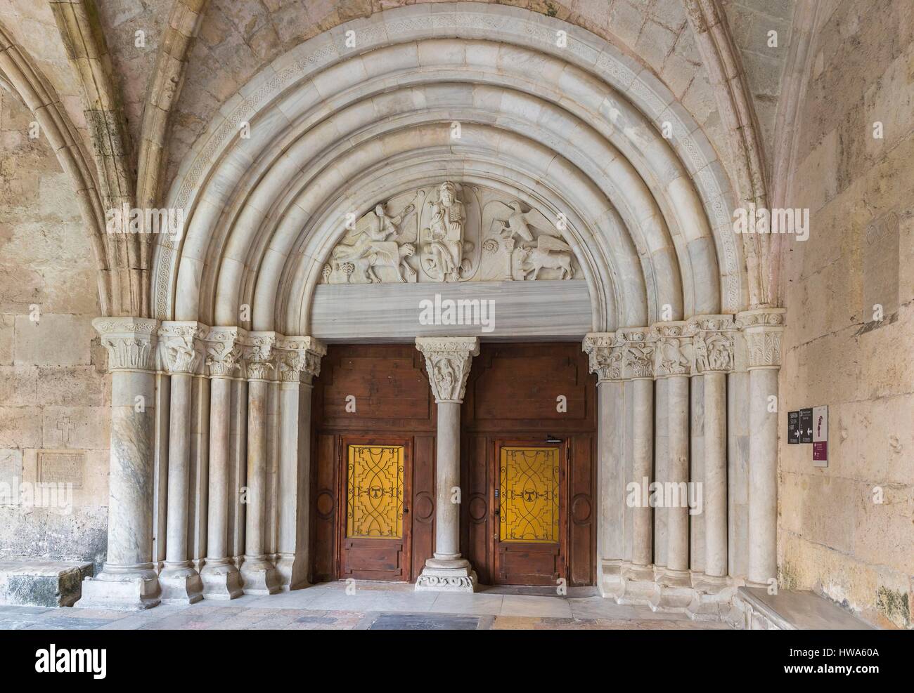 Romanesque Gate High Resolution Stock Photography and Images - Alamy