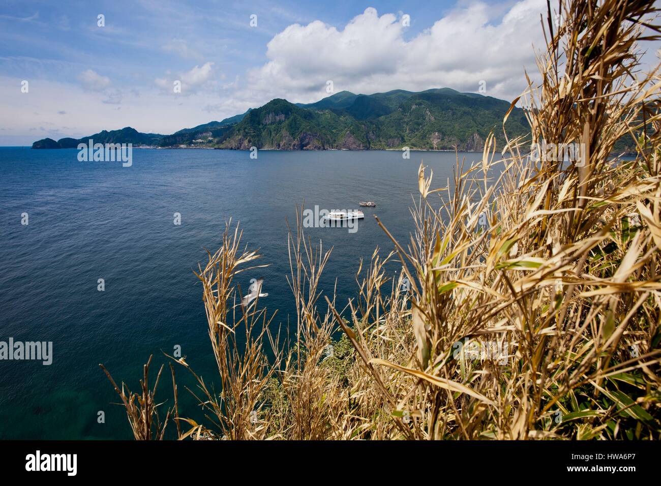 South Korea, North Gyeongsan Province, Ulleungdo, Jeodong, view of Juk ...