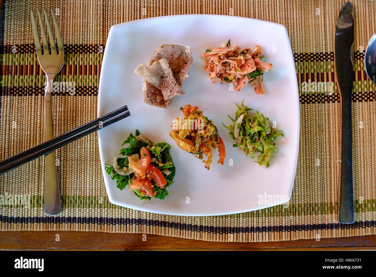 Burma, Myanmar, Shan state, Inle Lake, burmese food Stock Photo - Alamy