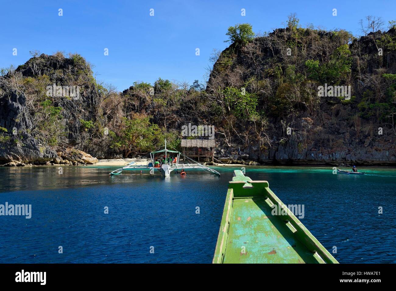 Philippines, Calamian Islands in northern Palawan, Coron Island Natural ...
