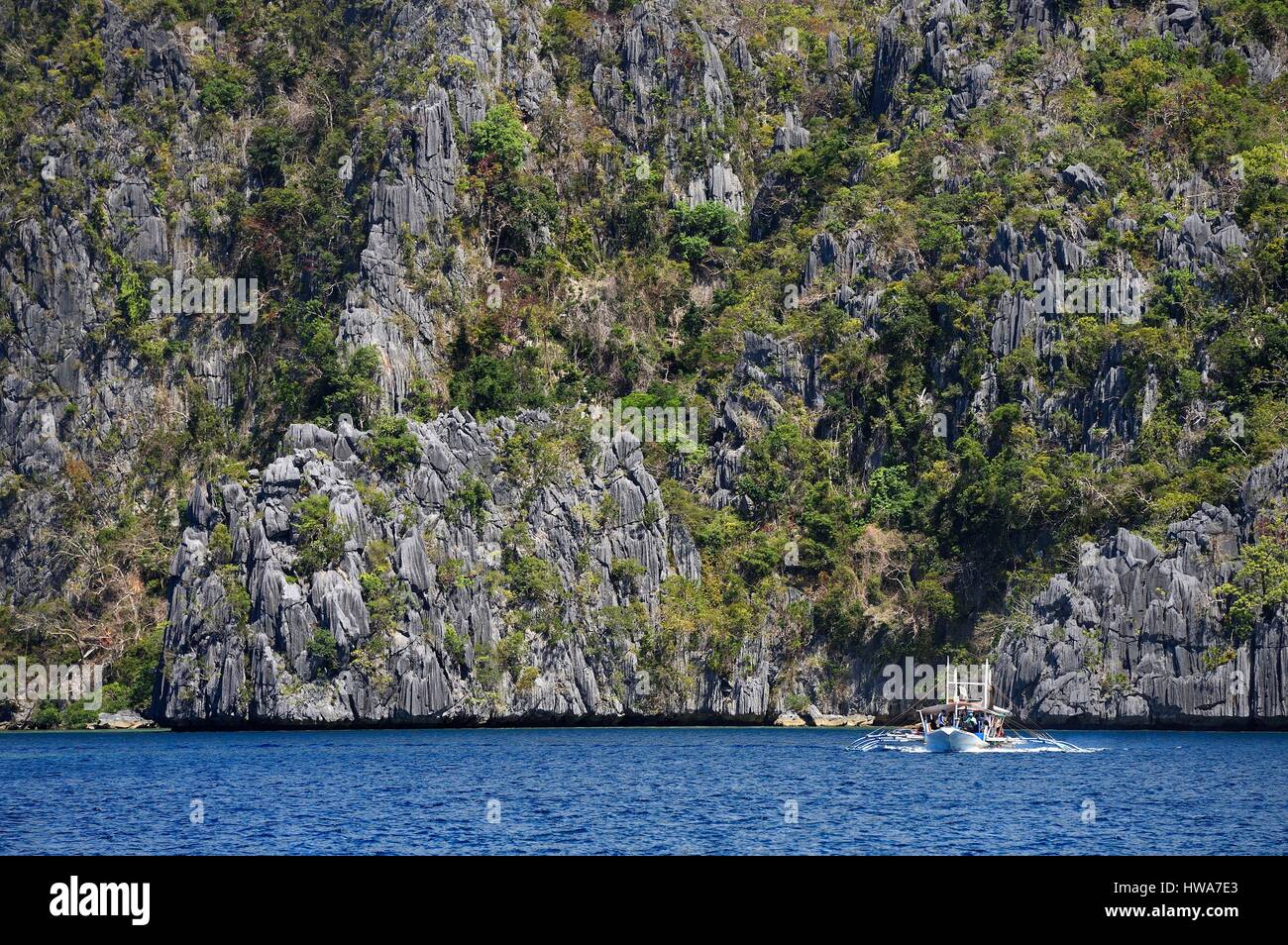 Philippines, Calamian Islands in northern Palawan, Coron Island Natural ...