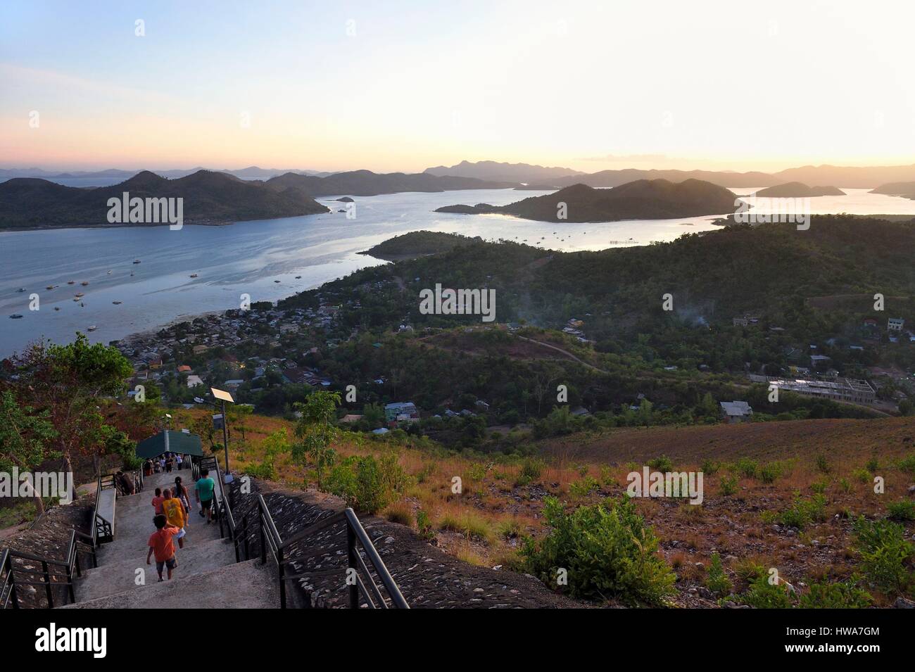 Philippines, Calamian Islands in northern Palawan, Coron Island, Coron ...