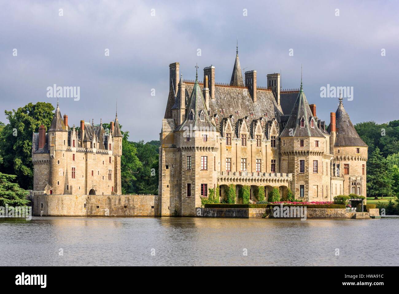 France, Loire-Atlantique, Missillac, Briere regional nature park ...