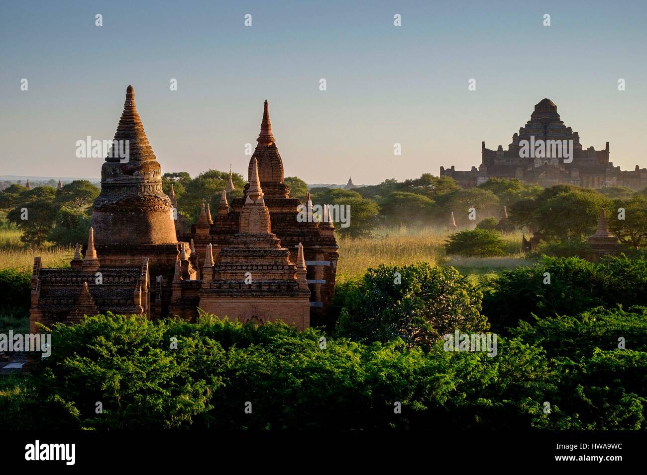 Myanmar, Bagan, buddhist temples Stock Photo - Alamy