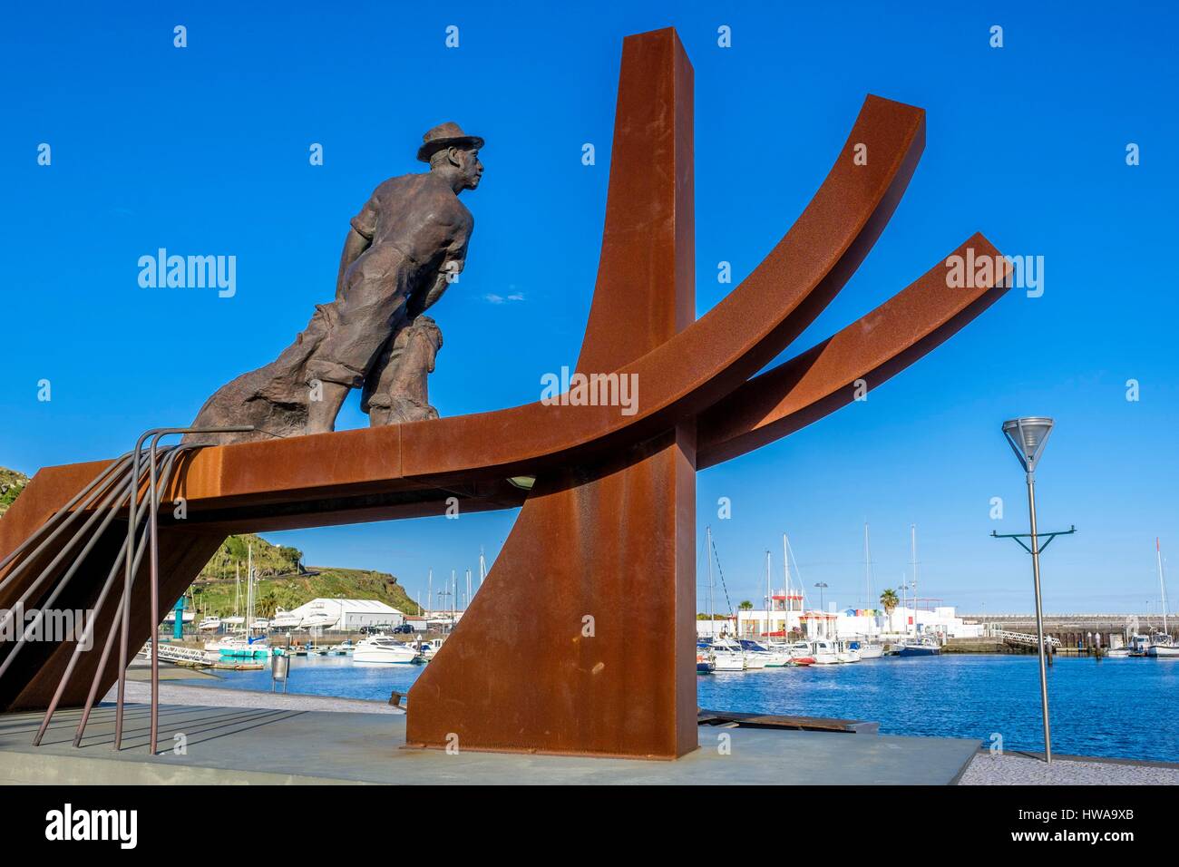 Portugal, Azores archipelago, Terceira island, Praia da Vitoria ...