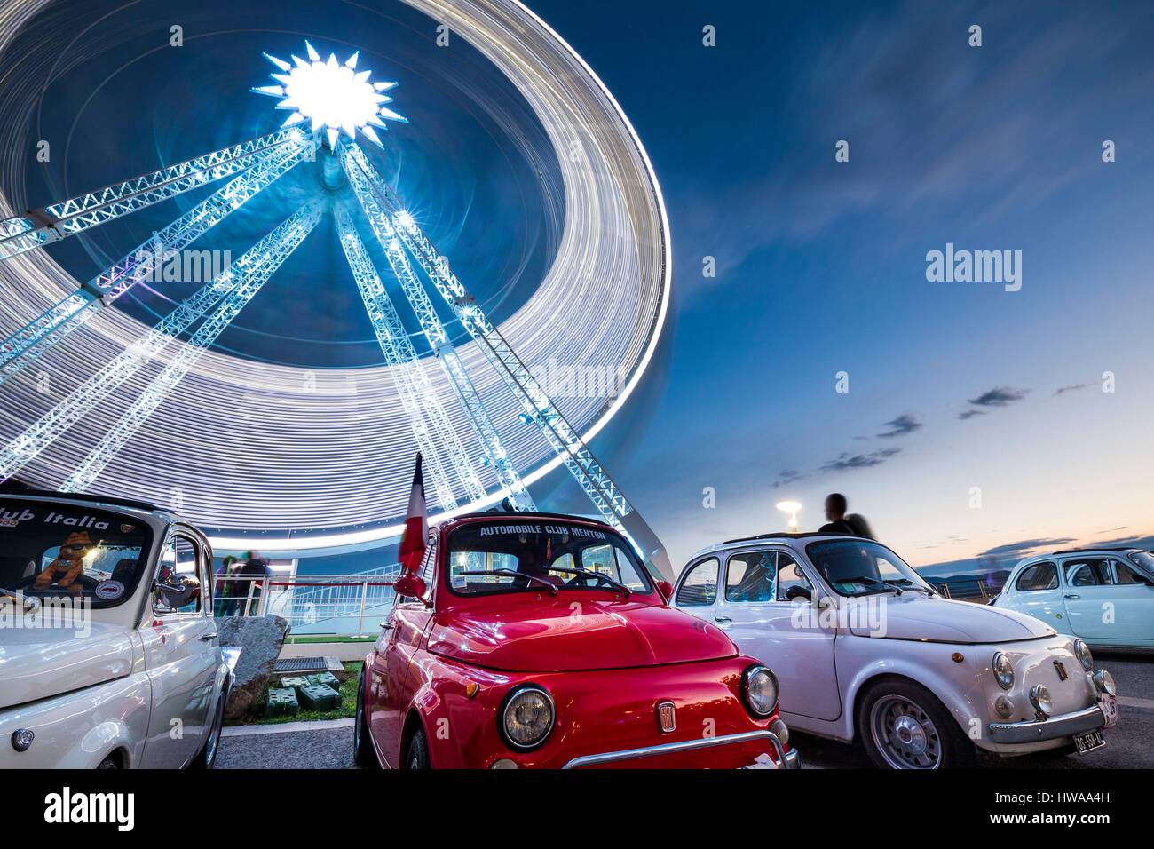 France, Var, Saint Raphael, esplanade Jean-louis Delayen, concentration ...