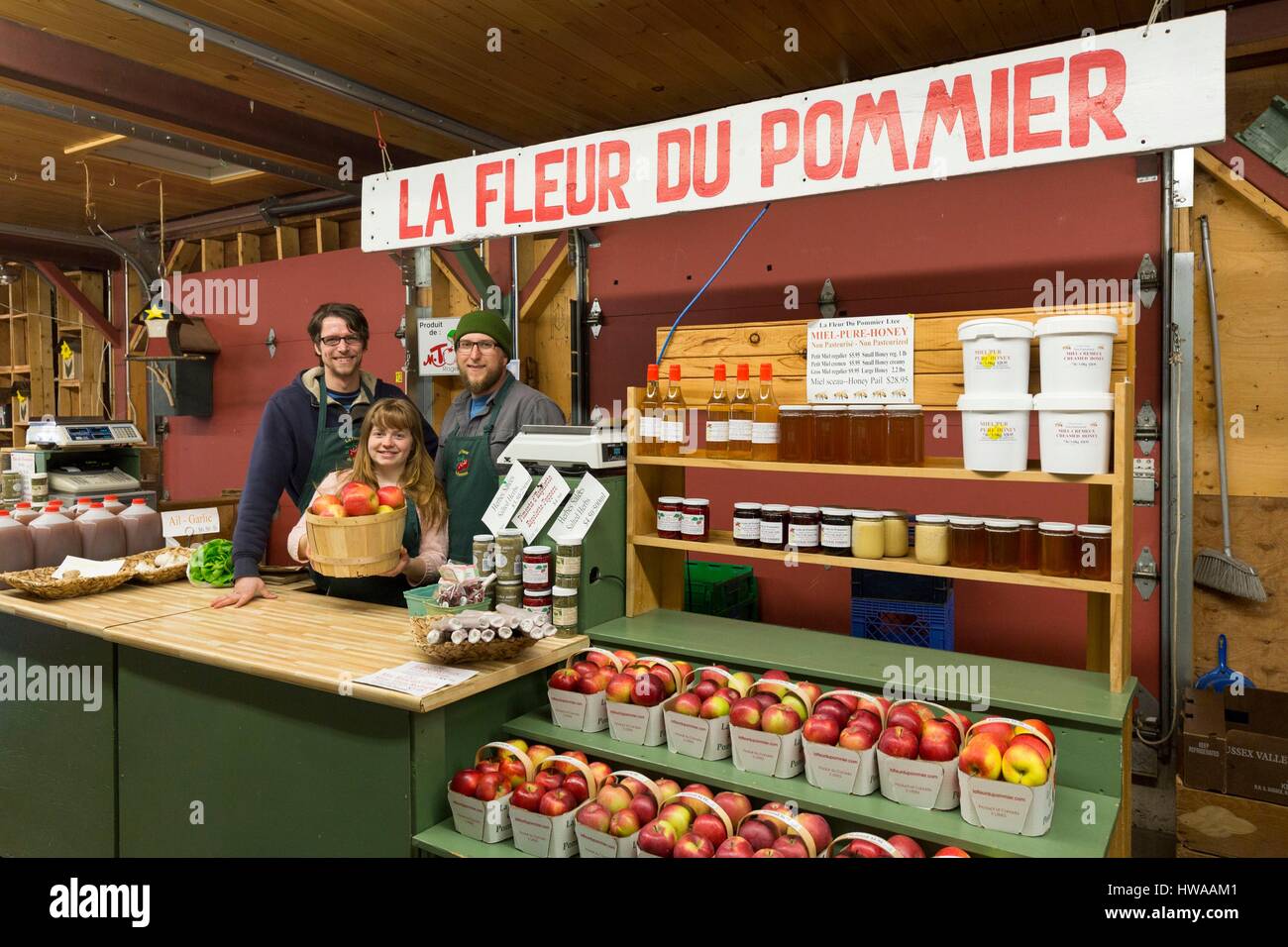 Canada, New Brunswick, Moncton, Saturday Market downtown Stock Photo ...