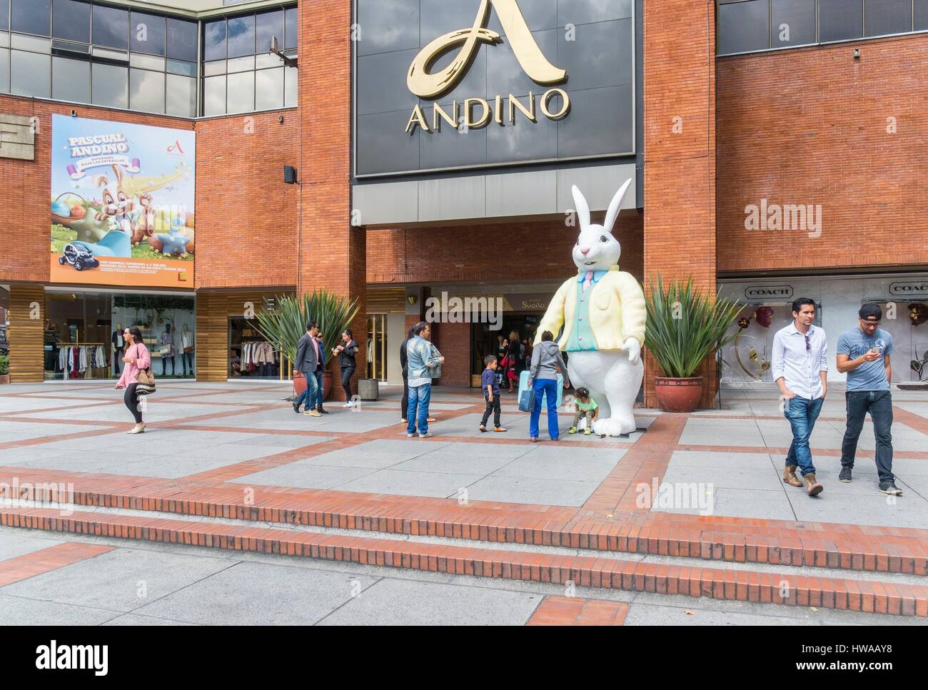 Colombia, Cundinamarca department, Bogota, Zona Rosa, Andino mall Stock ...
