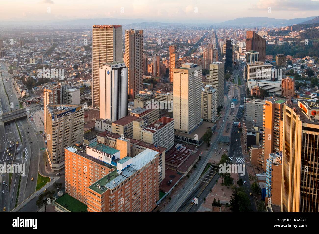 Colombia, Cundinamarca department, Bogota, district of Centro, general ...