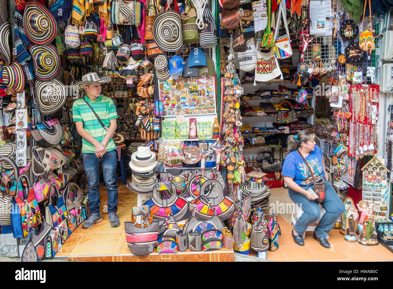 Colombia, Cundinamarca department, Bogota, Cerro de Monserrate (3152 m ...