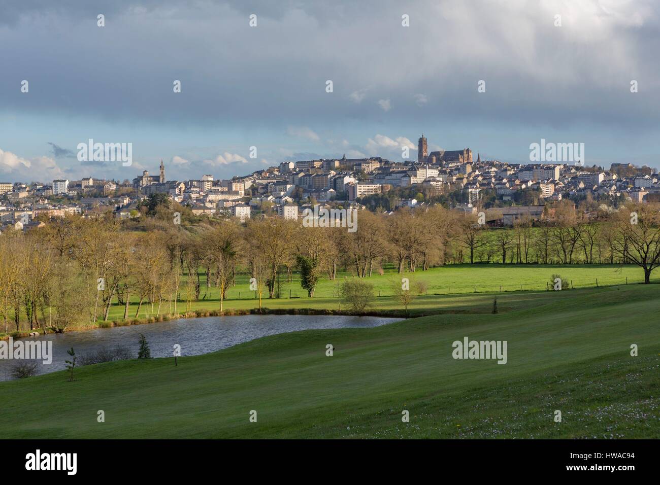 France, Aveyron, Rodez Stock Photo - Alamy