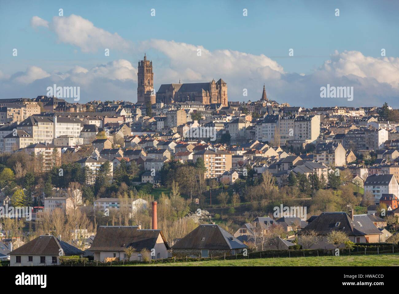 France, Aveyron, Rodez Stock Photo - Alamy
