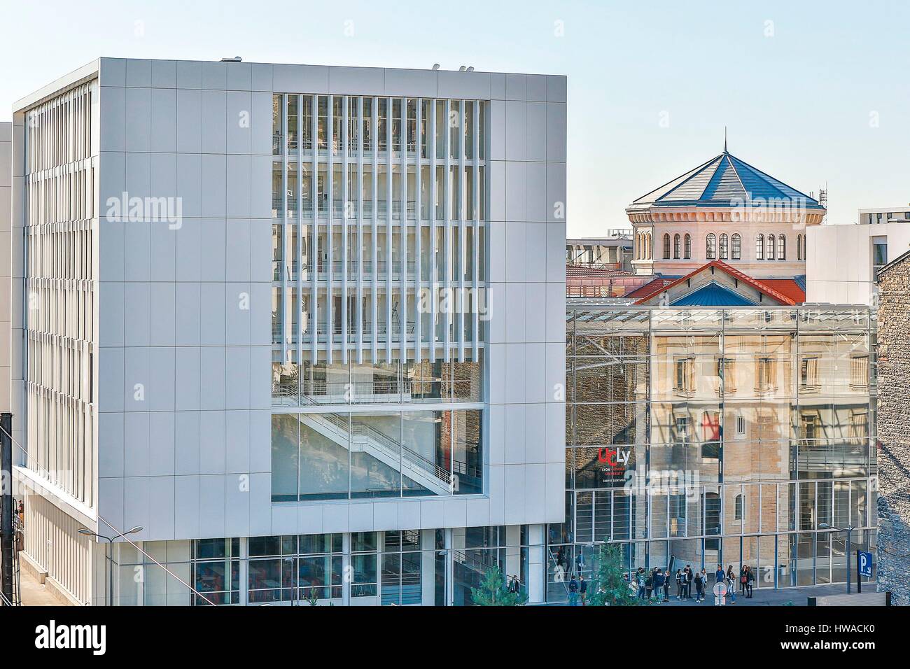 France, Rhone, Lyon, Catholic University of Lyon, St. Paul, Archives ...