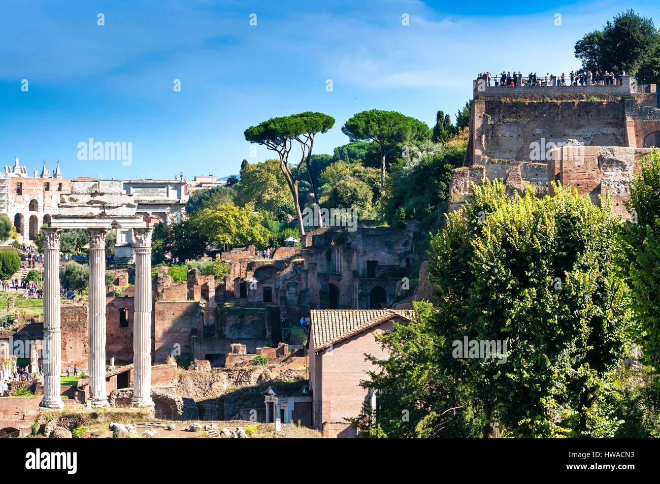 Italy, Latium, Rome, historical centre listed as World Heritage by ...