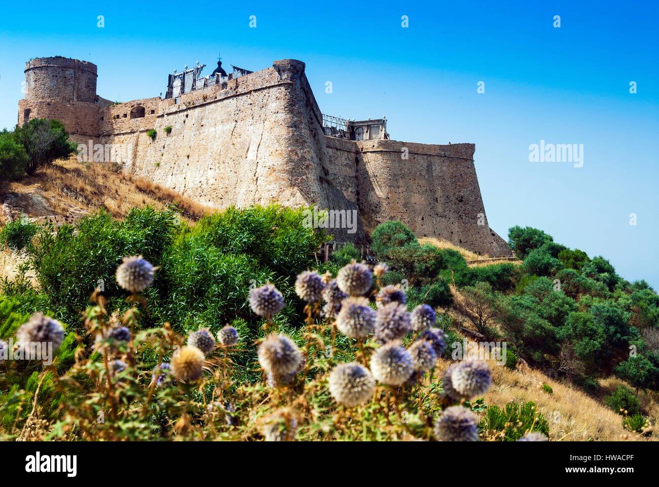 Tunisia, Northwest region, Tabarka, Genoese castle Stock Photo - Alamy