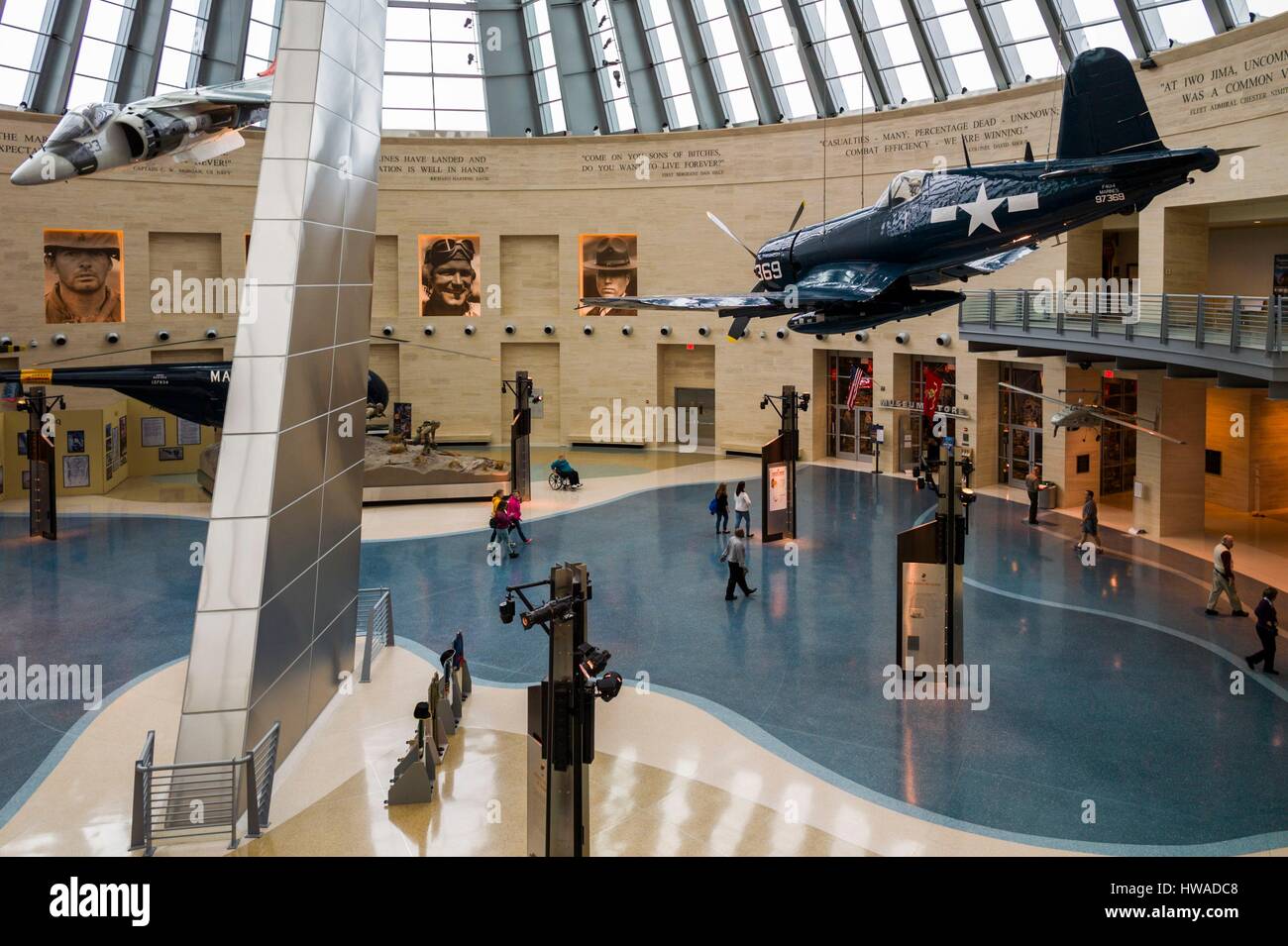 United States, Virginia, Triangle, National Museum of the Marine Corps ...
