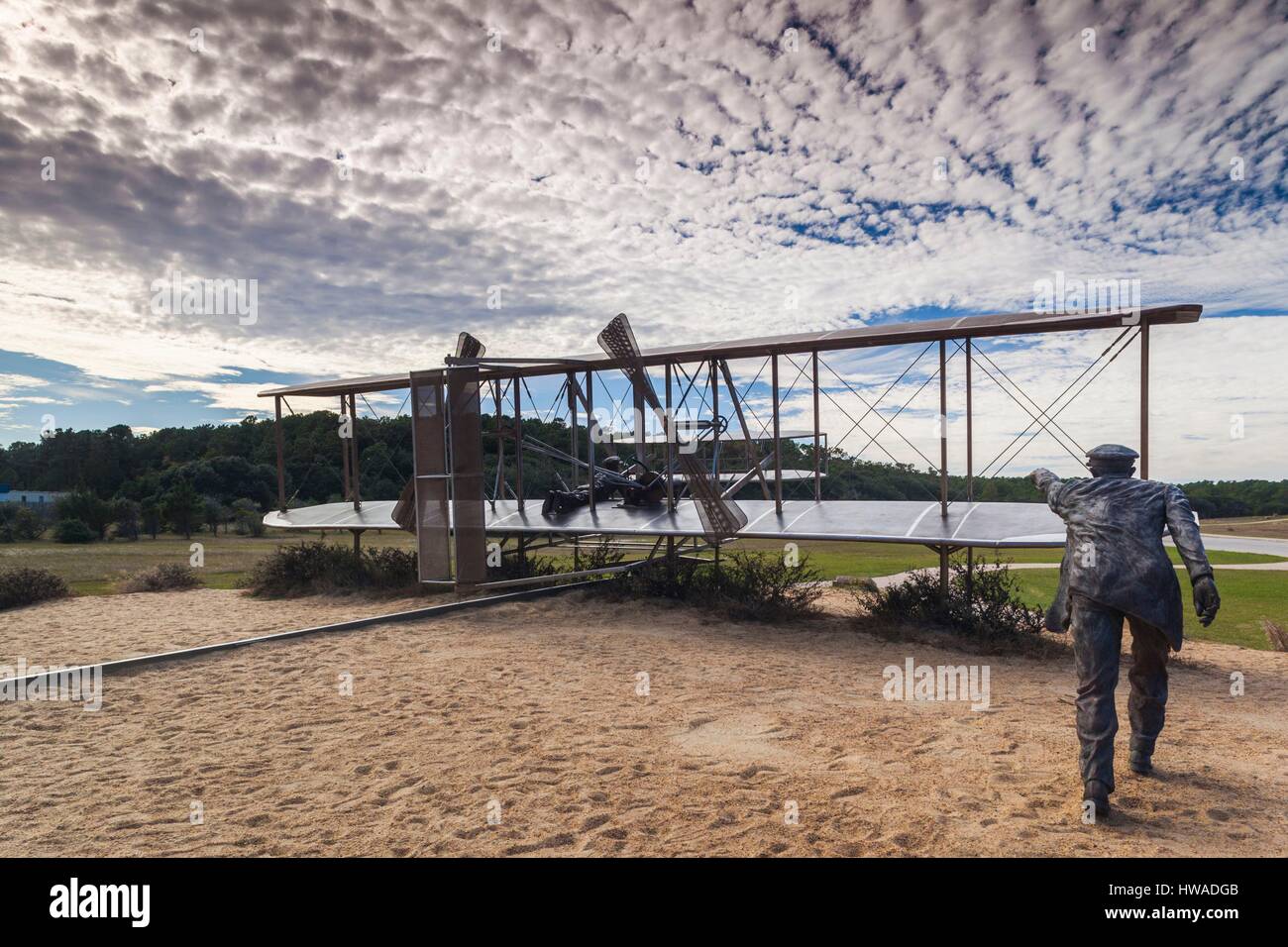 United States, North Carolina, Kill Devil Hills, Wright Brothers ...