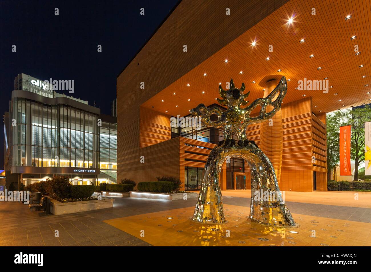 United States, North Carolina, Charlotte, Bechtler Museum of Modern Art ...