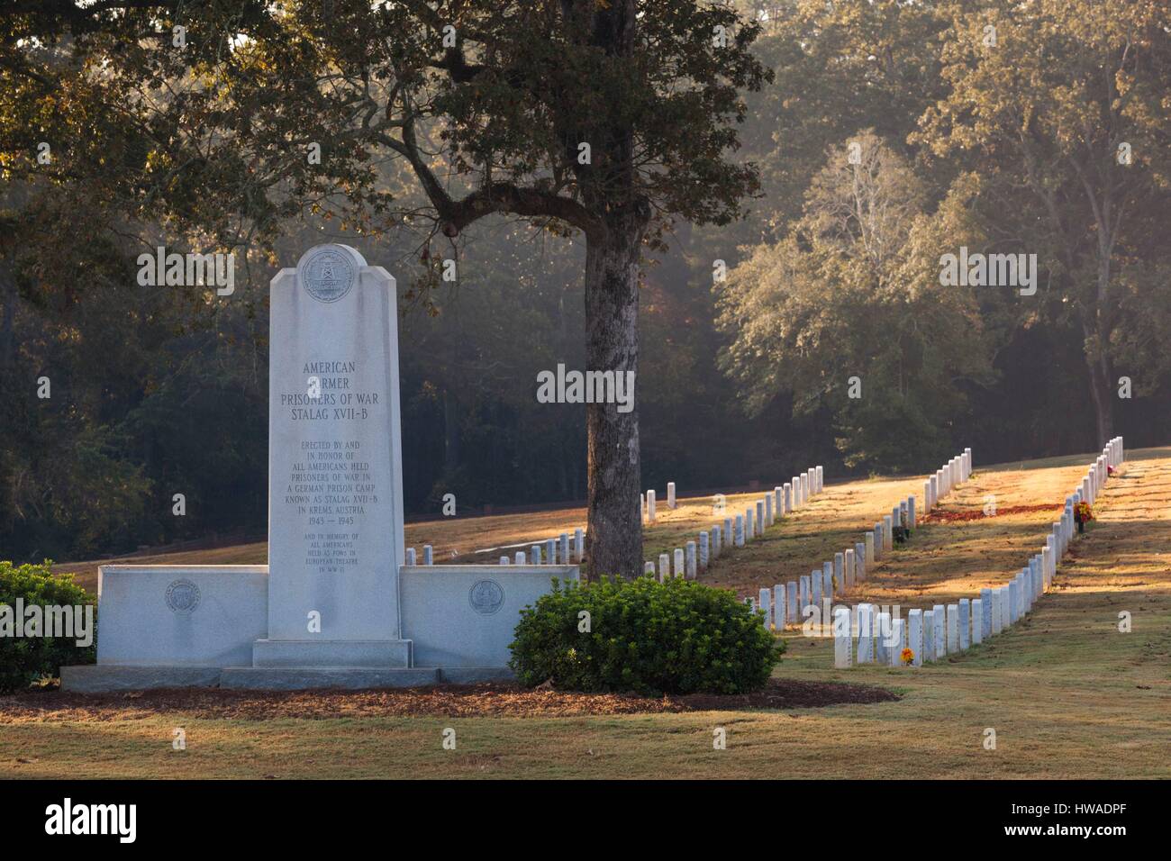 United States, Georgia, Andersonville, Andersonville National Historic ...