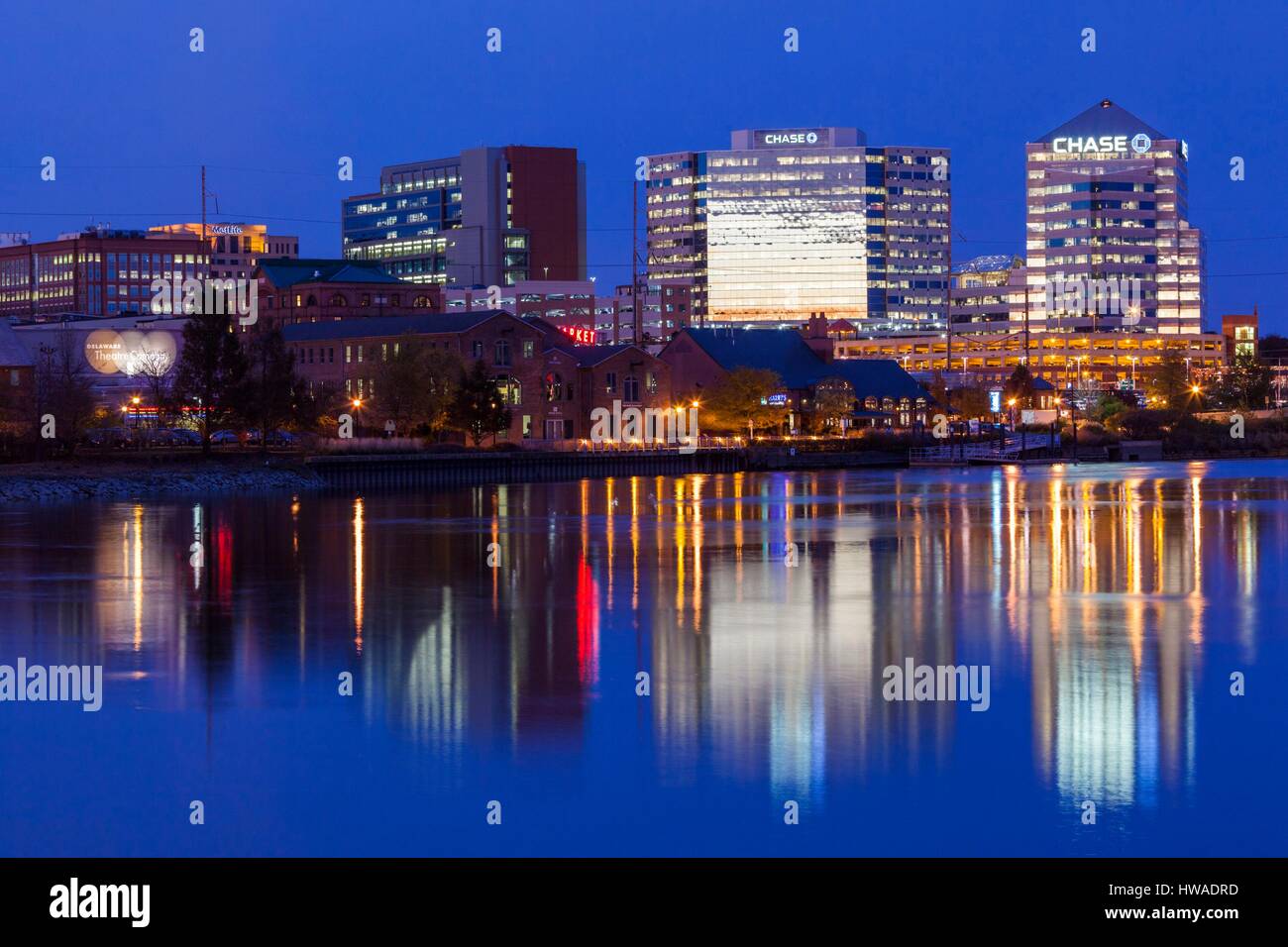 Wilmington skyline hi-res stock photography and images - Alamy