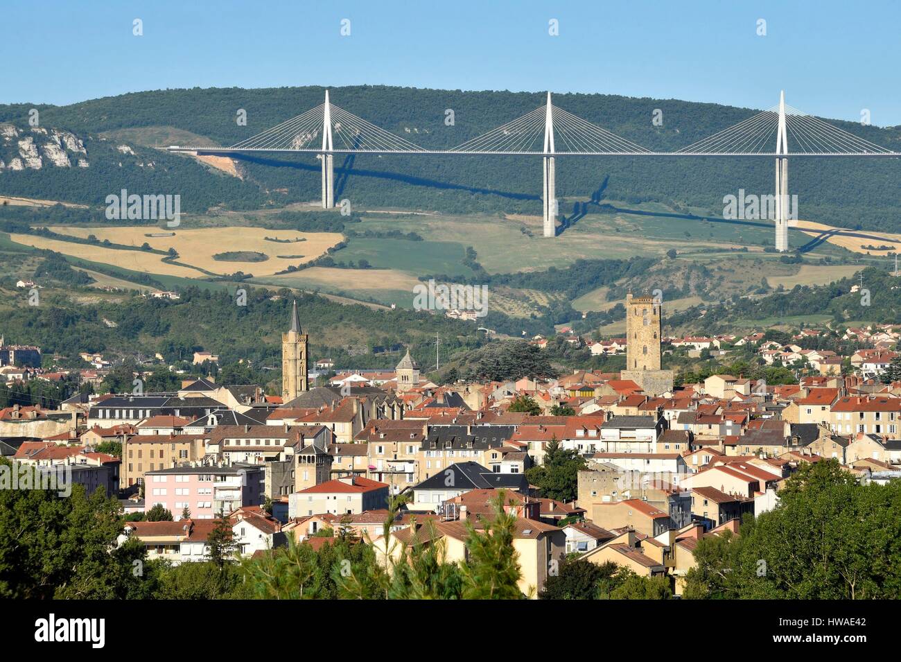France, Aveyron, Parc Naturel Regional des Grands Causses (Natural ...