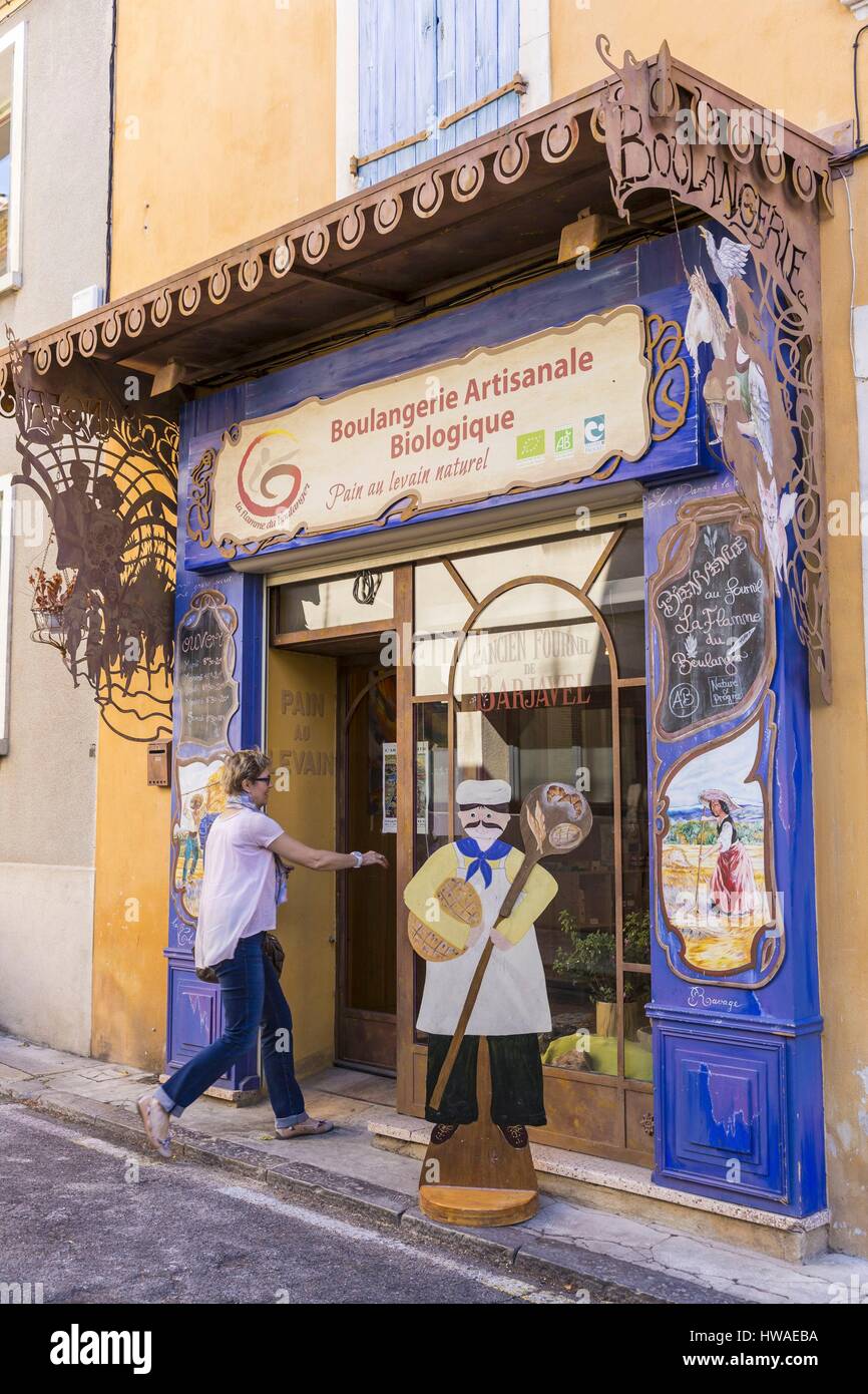 Bakery shop france village hi-res stock photography and images - Alamy
