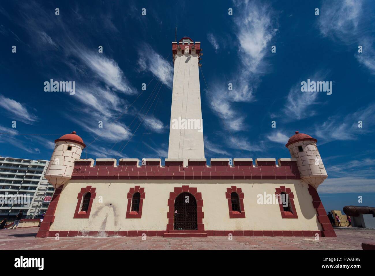 Chile, La Serena, Faro Monumental, lighthouse Stock Photo - Alamy