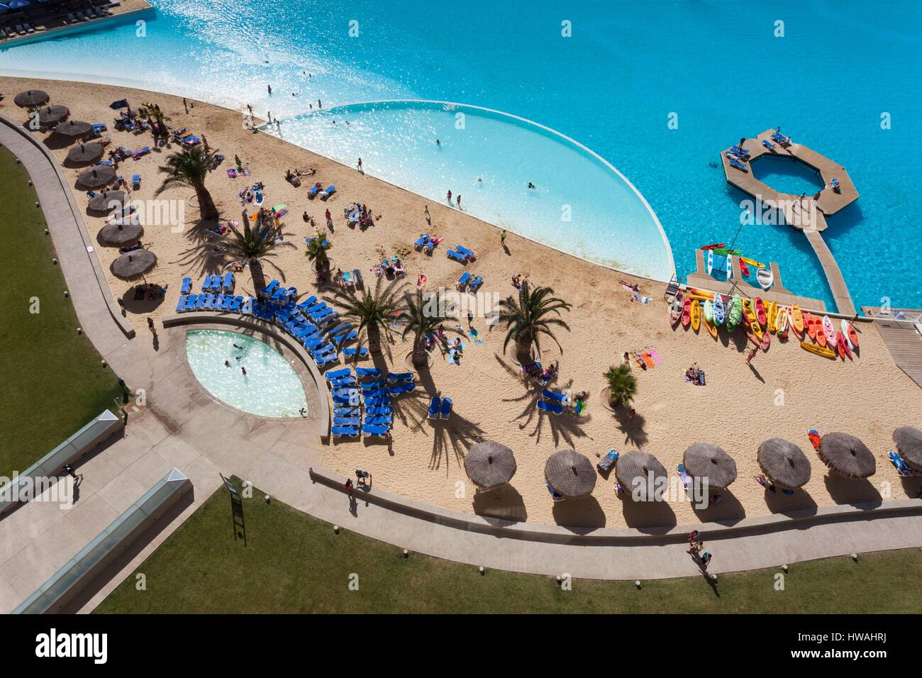 Largest swimming pool algarrobo chile hi-res stock photography and ...