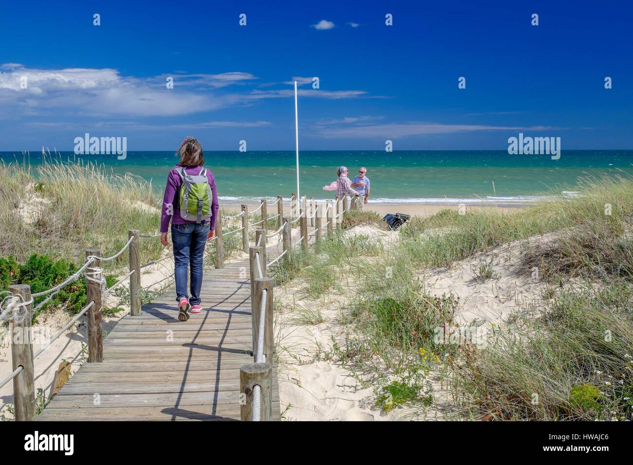 Portugal, Algarve region, Olhao, Ria Formosa Natural Park, Culatra ...