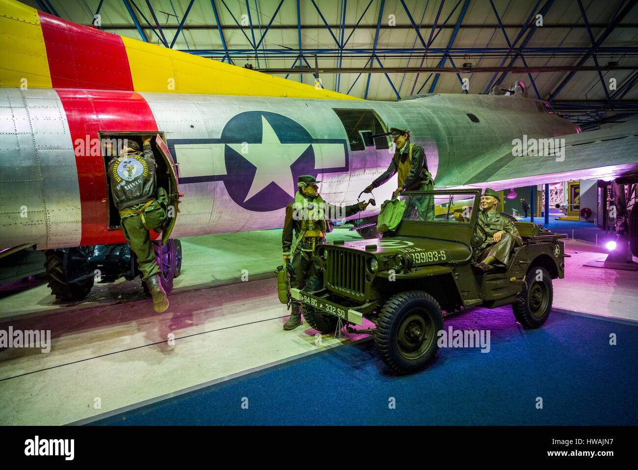 United Kingdom, London-Hendon, RAF Museum London, Bomber Gallery, WW2 ...